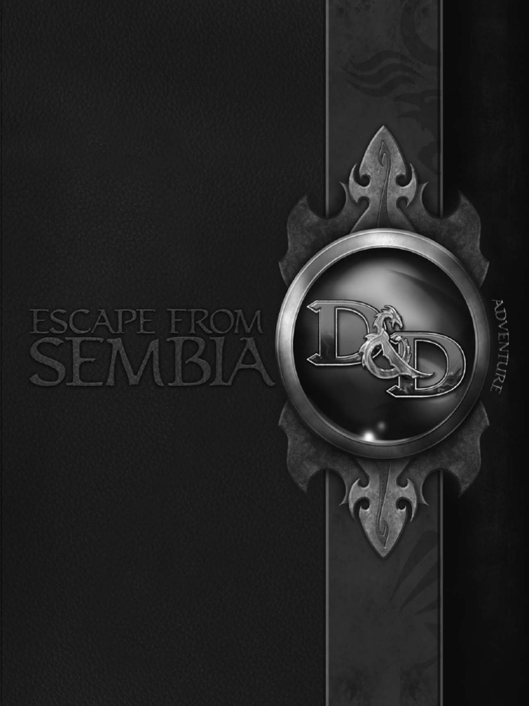 D&D 4th - Adventure - Escape From Sembia | PDF | Forgotten Realms ...