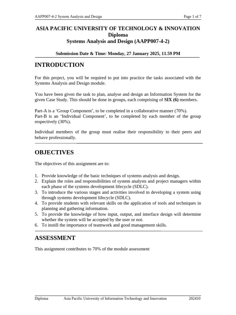 1) Assignment Question | PDF | System | Computing