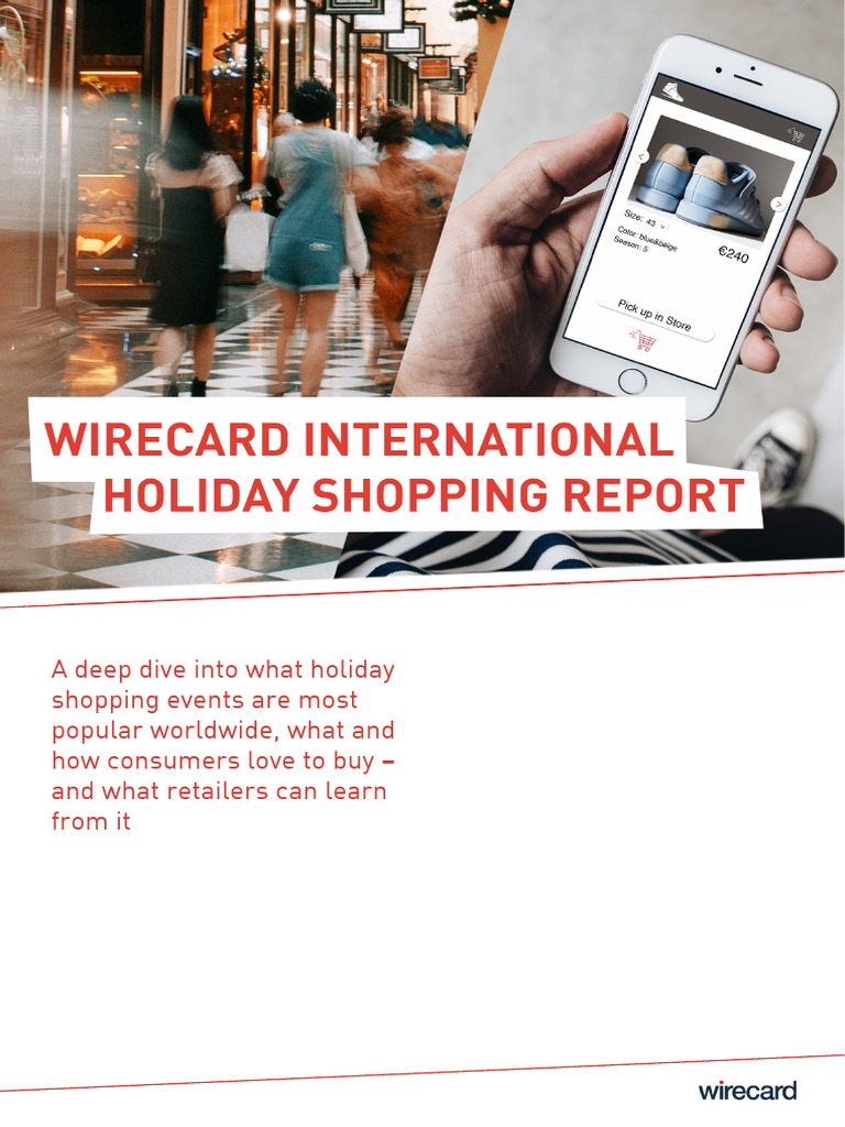 2018 Wirecard Payment in Tourism HolidayReport | PDF | Retail | Black Friday (Shopping)