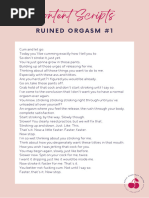 JOI SEXTING SCRIPTS | PDF