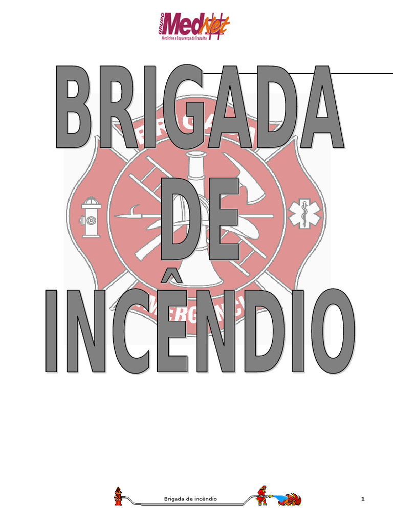APOSTILA DE BRIGADA DE INCÊNDIO Vigente | PDF | Combustão | Incêndios
