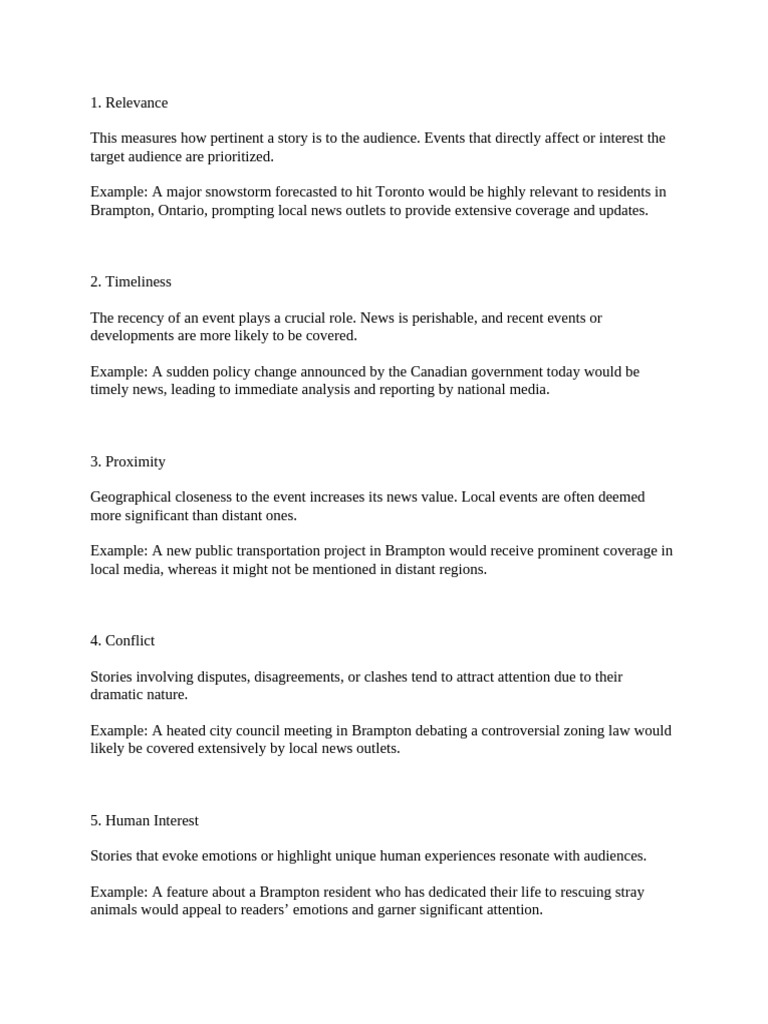 SSC 10 Points With Example | PDF | News