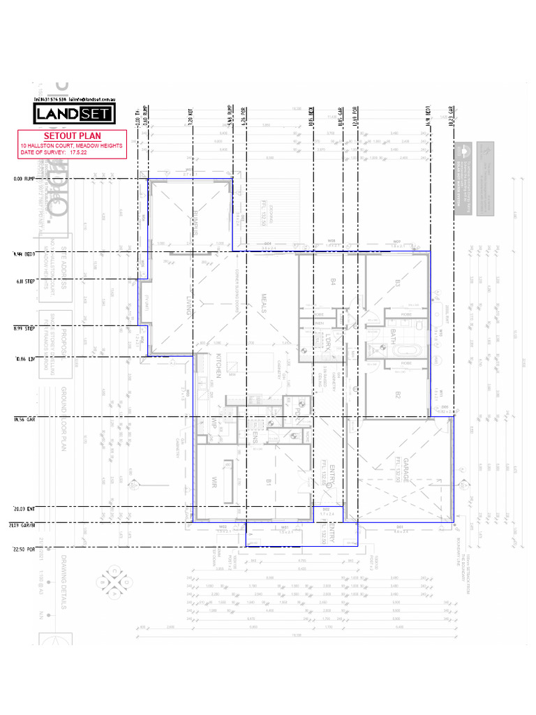 Sample - SET OUT PLAN | PDF