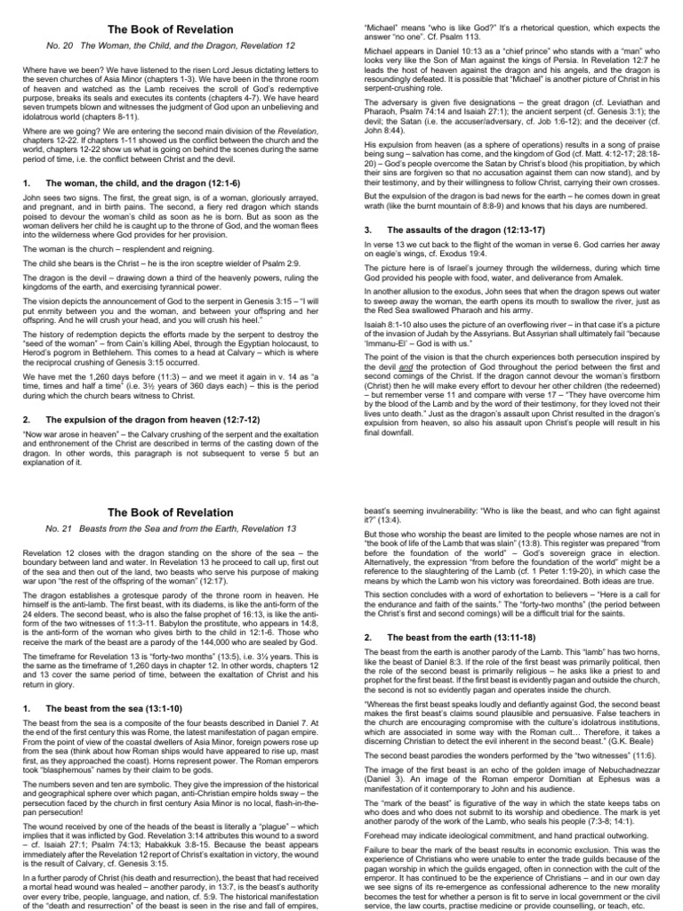Book of Revelation CHH 12 22 | PDF | The Beast (Revelation) | Book Of ...