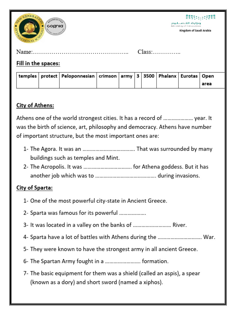 Grade 5 Social Quiz Revision 2nd Term | PDF