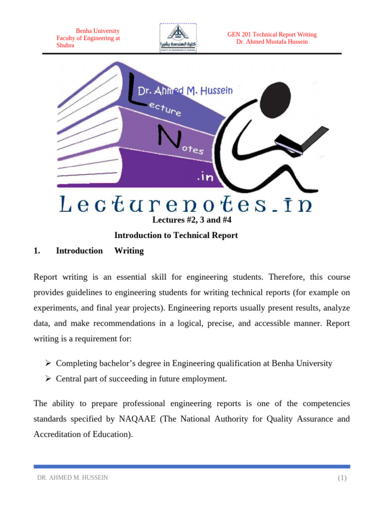 Technical Report Writing Guide | PDF | Grammatical Number | Noun