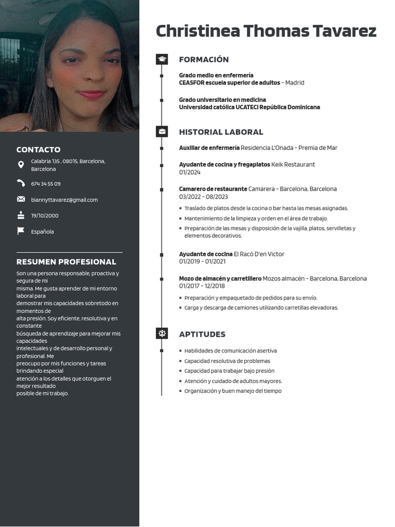 Christinea ThomasTavarez CV 2 2 | PDF