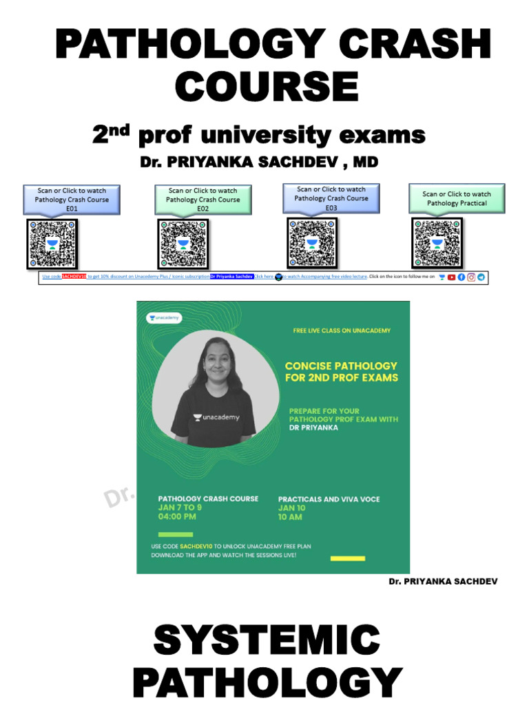 Pathology notes P1 | PDF | Coronary Circulation | Heart Valve