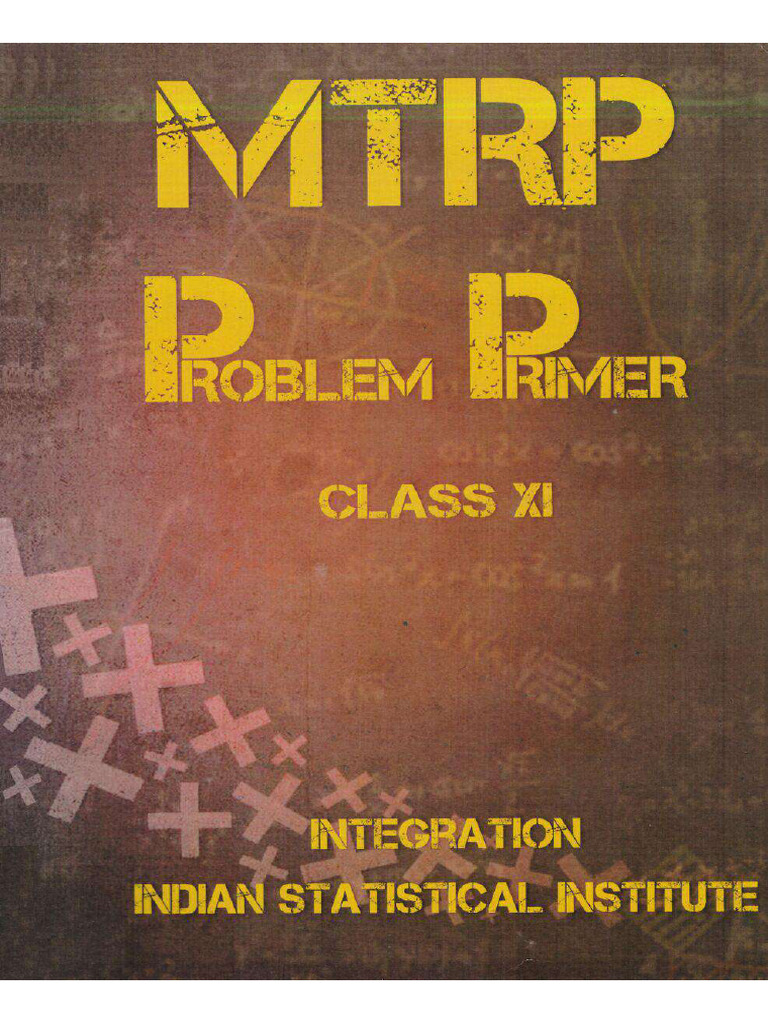 MTRP Problem Primer - Indian Statistical Institute - 2018 - Indian ...