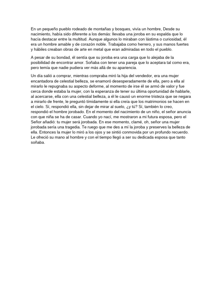 Amor en las montañas y bosques | PDF