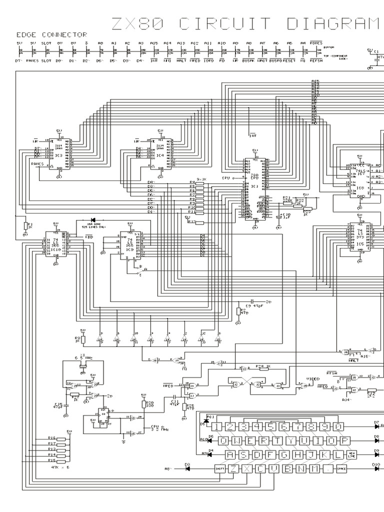 Sinclair Zx80 SCH | PDF