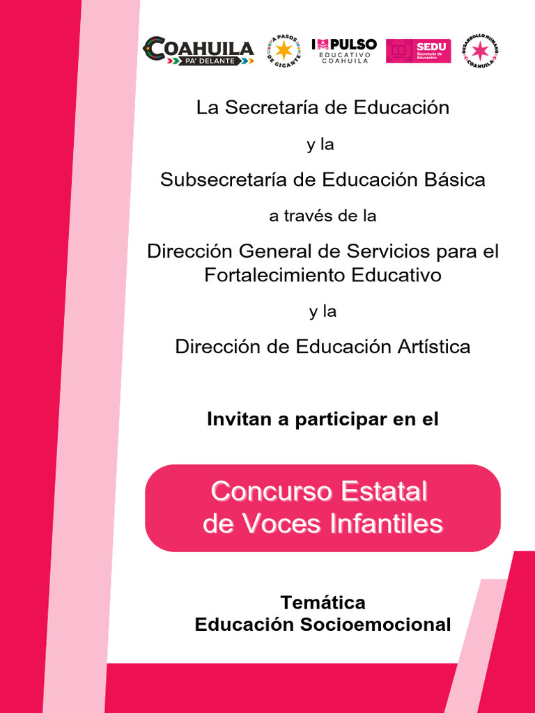 Voces Infantiles 2025 | PDF