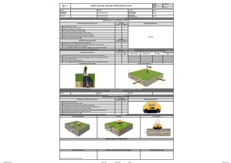 Lista de Verificación Detector de Flujo | PDF | Electrónica | Tecnología de información y ...