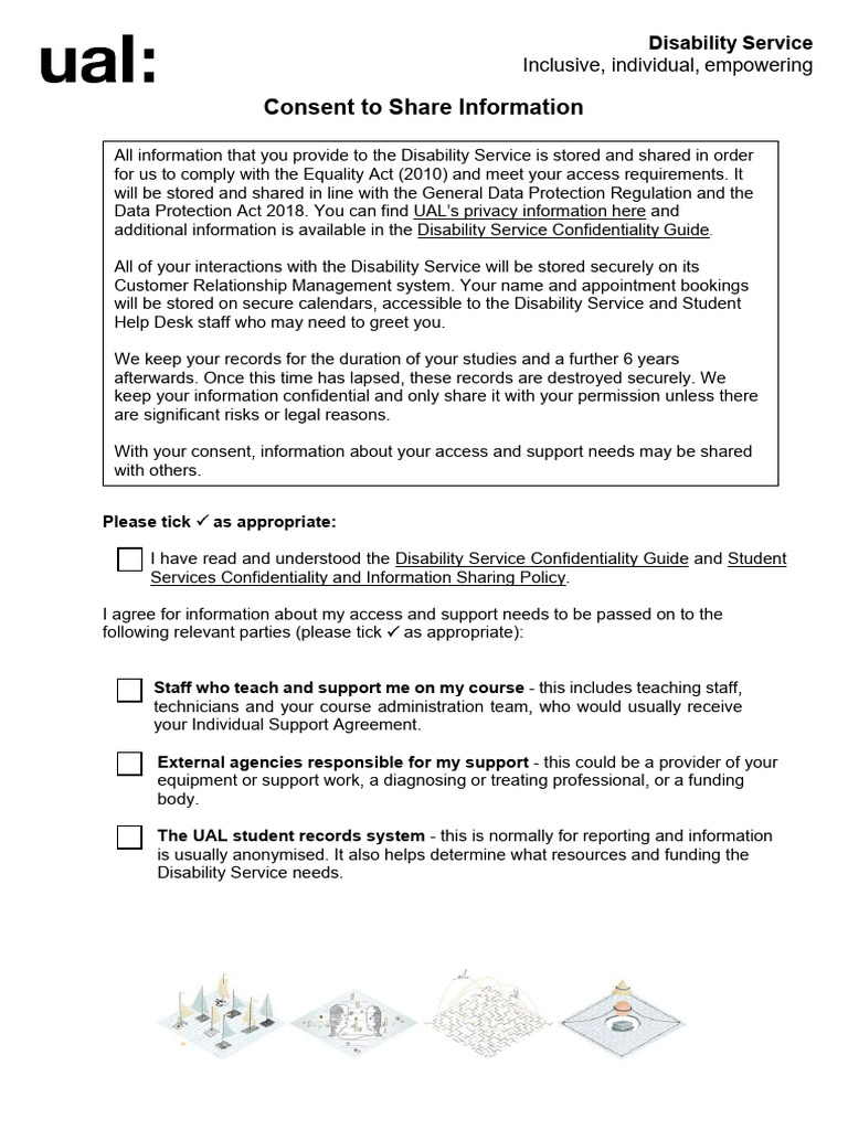 2024-25 Consent to Share Information Form v2 Copy | PDF | Disability ...
