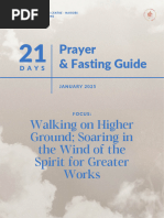 21-Day Daniel Fast Prayer Guide | PDF | Fasting | Prayer
