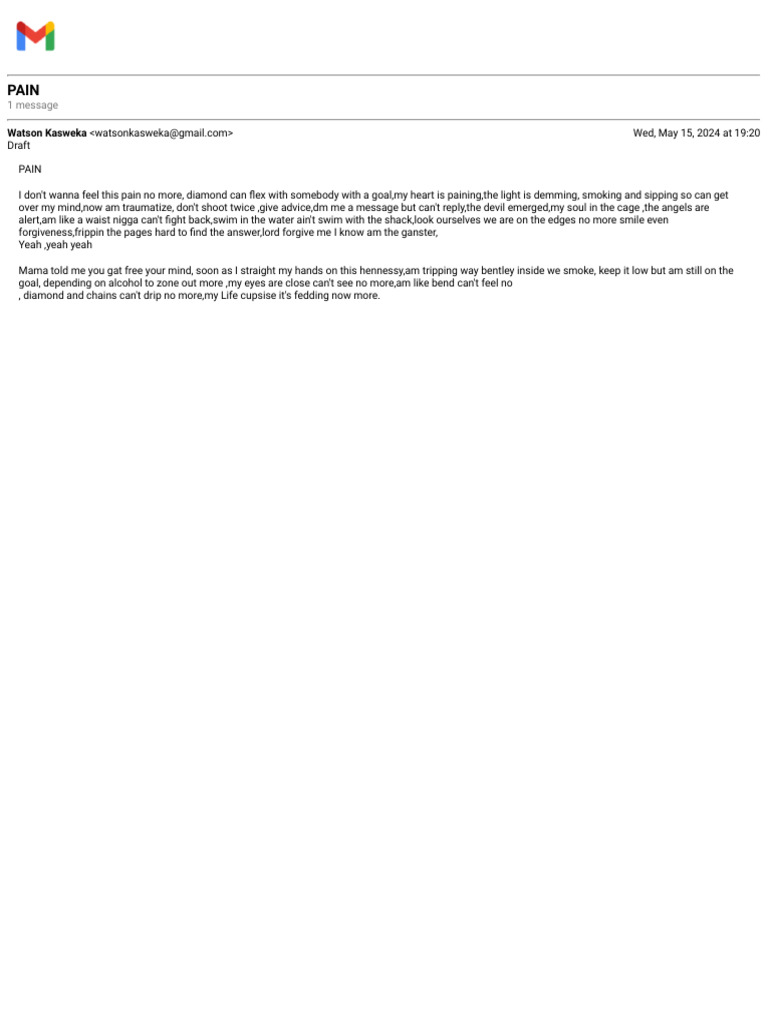 Gmail - PAIN | PDF