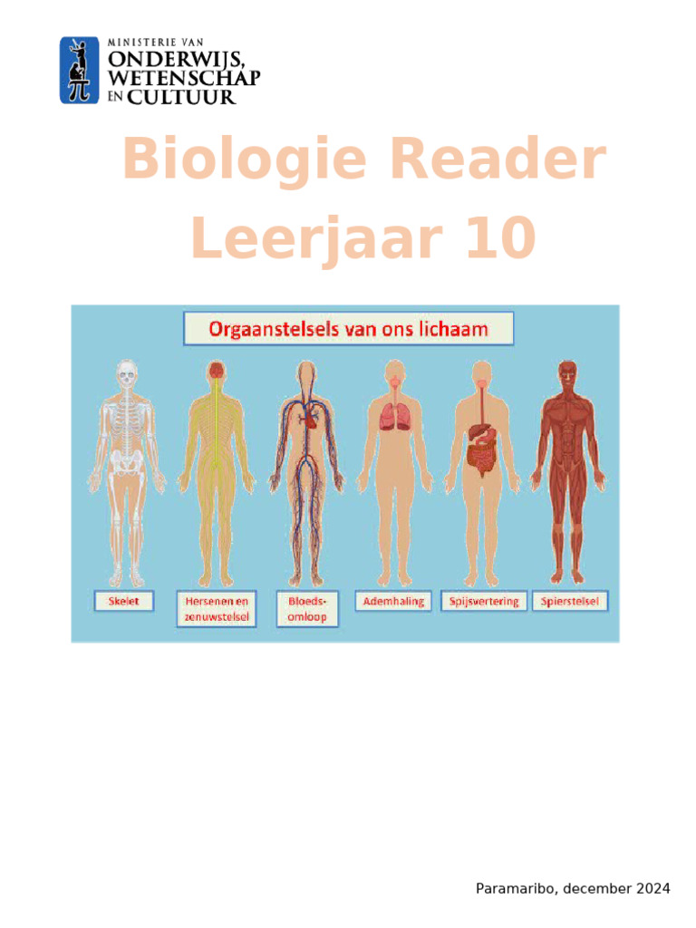 Biologie Reader Leerjaar 10 21122024 | PDF