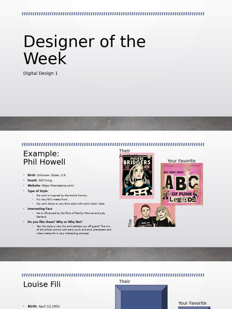 Phil Howell & Louise Fili: Design Styles | PDF