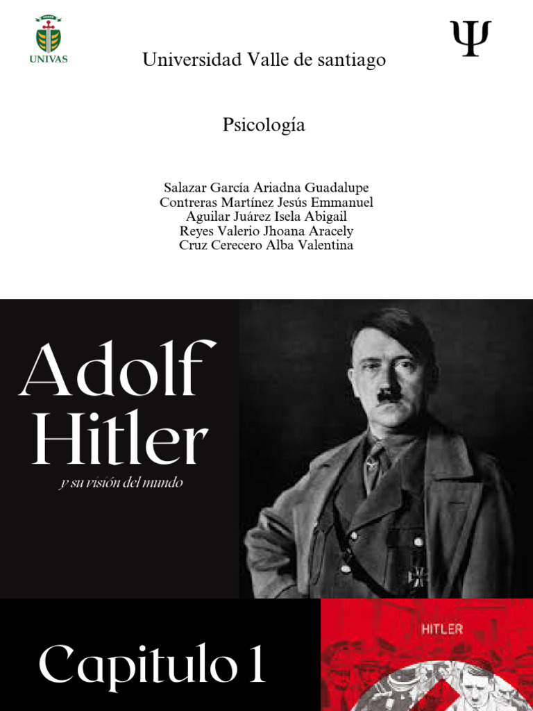 Adolf Hitler: Ideología y Contexto Histórico | PDF | Austria Hungría ...