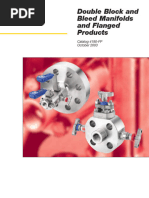 Oliver Double Block and Bleed Valve Catalog | PDF | Valve | Mechanical ...