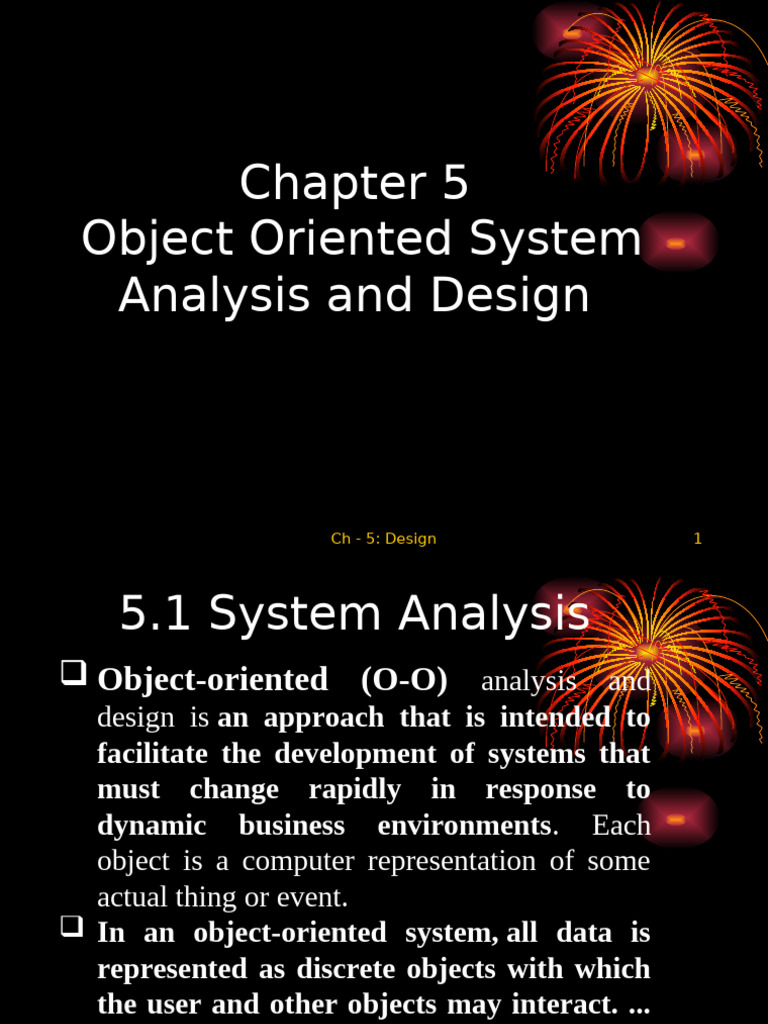 Chapter 5 oo system analysis | PDF | Class (Computer Programming) | Object Oriented Programming