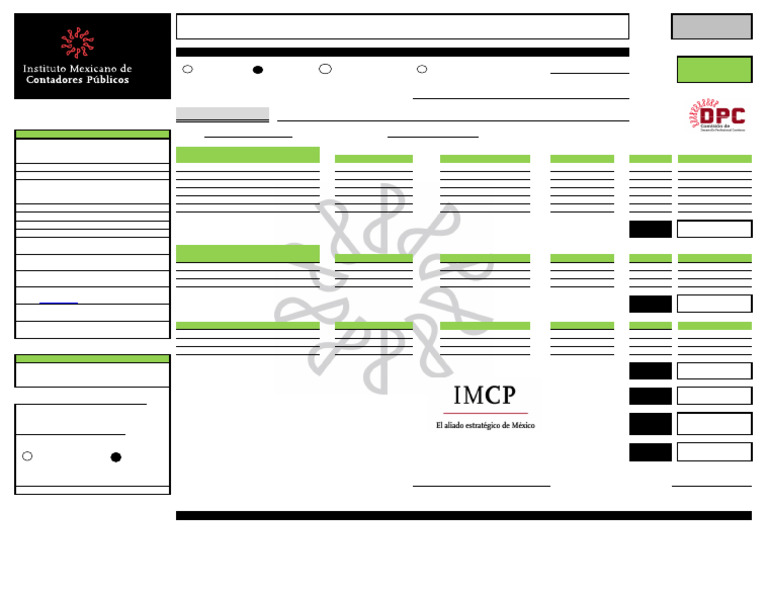 Anexo 2 Folio 10. - Formato DPC-2 VIGENTE 2025 | PDF | Contador