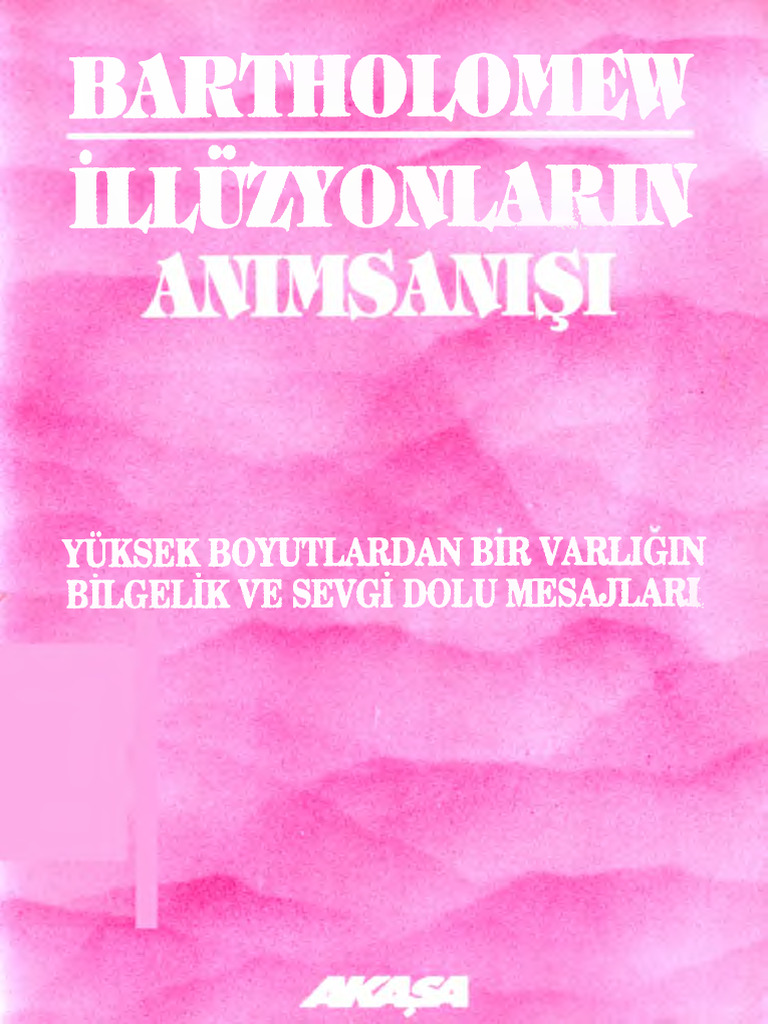 Bartholomew - 1 İllizyonların Anımsanışı | PDF