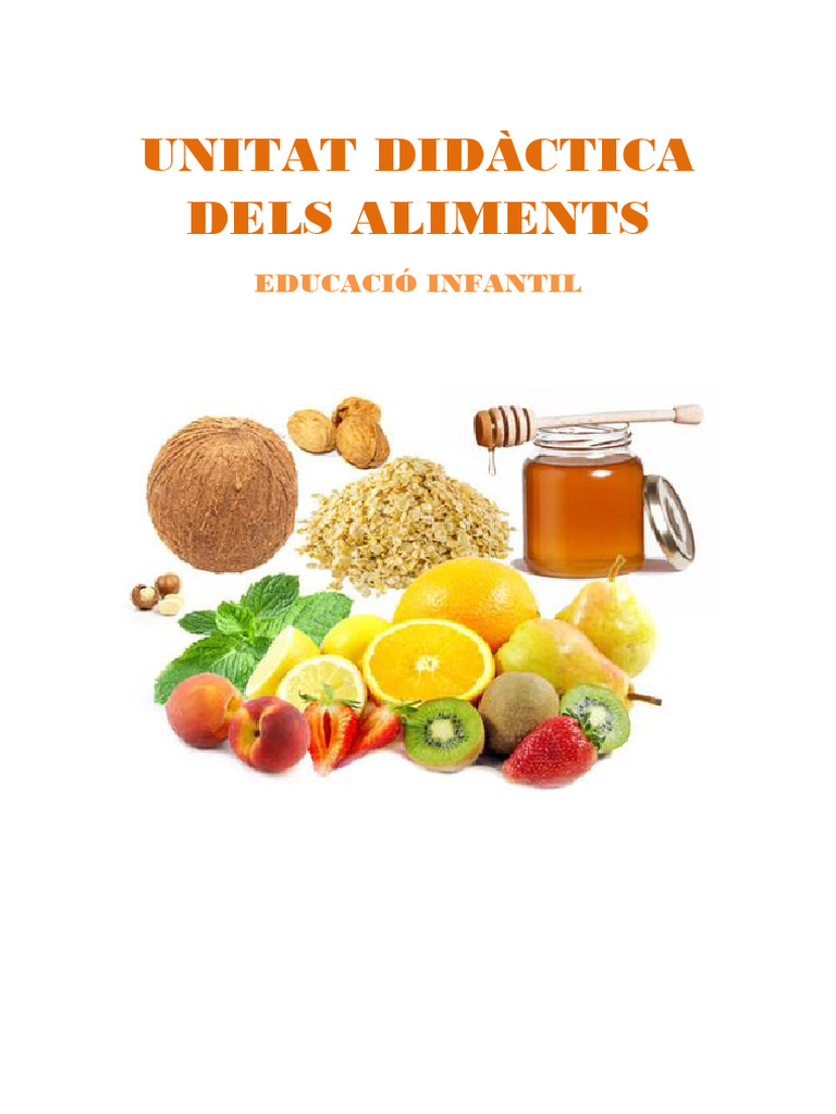 Unitat Didàctica Dels Aliments | PDF