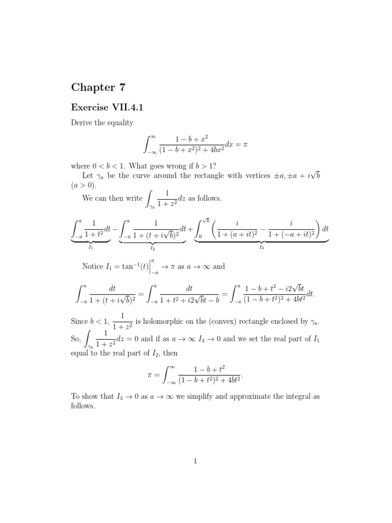 Donald Sarason's Complex Function Theory Chapter 7 | PDF | Holomorphic Function | Mathematical ...