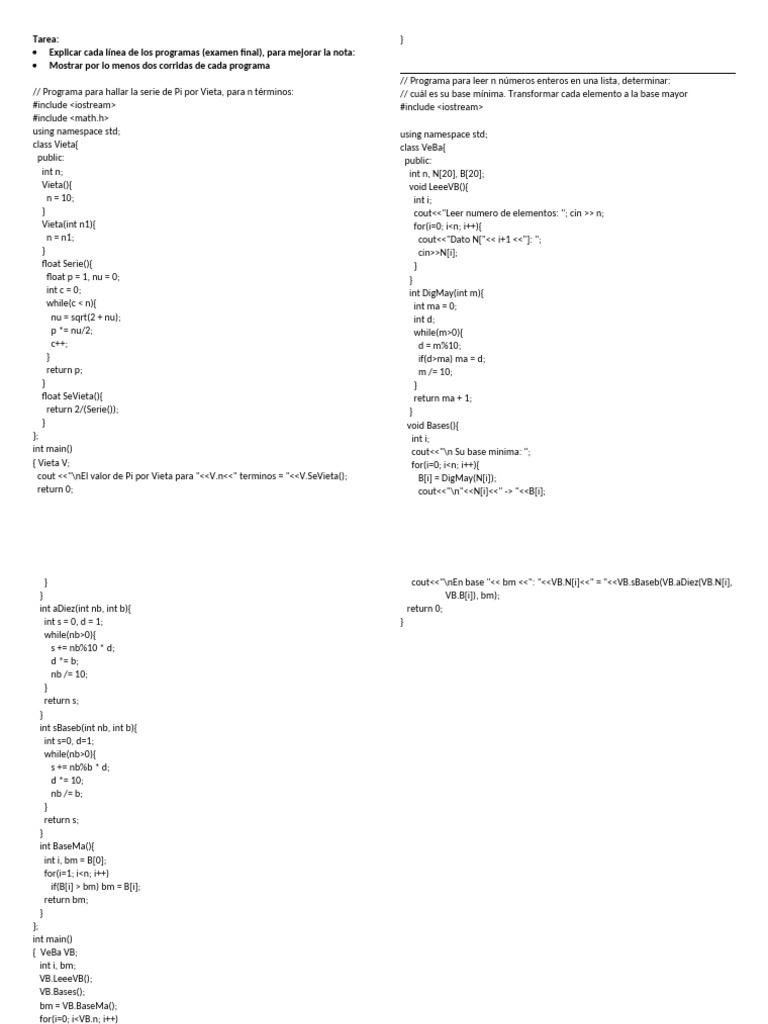SolExa Fin SIS2210 2 24 | PDF | C ++ | Objeto (informática)