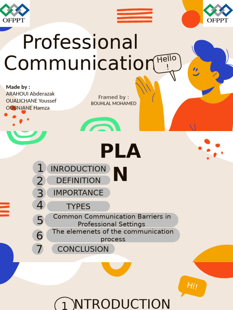 Professional Communication | PDF | Communication | Nonverbal Communication