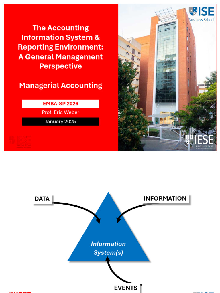 Managerial Accounting Systems Overview | PDF