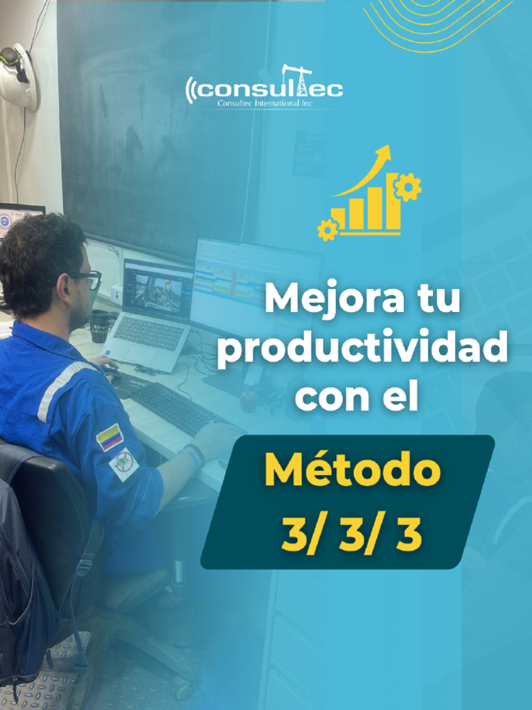 ¡Mejora Tu Productividad Con El Método 3 - 3 - 3 ! | PDF