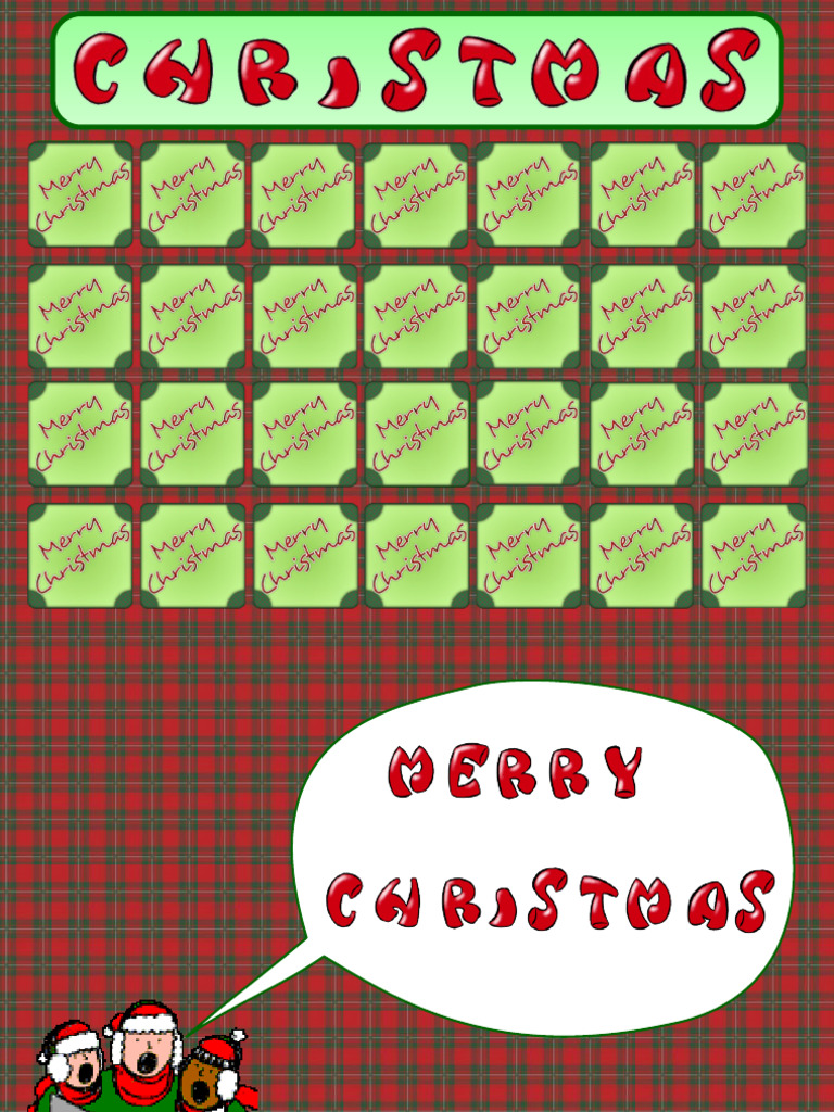 Christmas Time Memory Game Flashcards Fun Activities Games Games ...