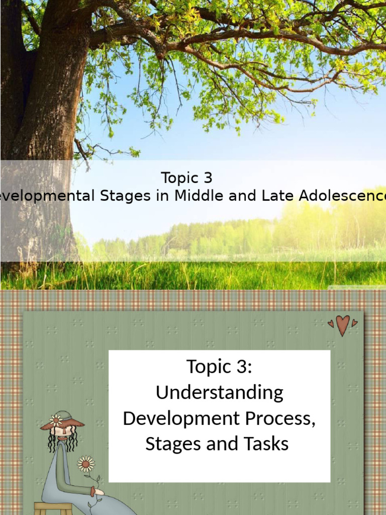PERDEV-TOPIC3-QUARTER3-WEEK3 | PDF | Developmental Psychology | Behavioural Sciences