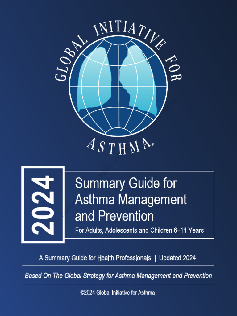 GINA Summary Guide 2024 1 29 | PDF | Asthma | Cough
