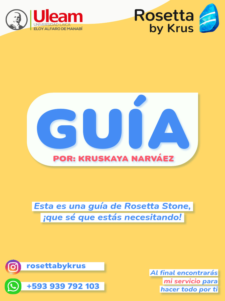 Guía ULEAM | PDF | Educacion de idiomas