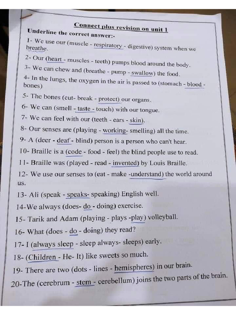 CP4 UNIT 1 FR MA | PDF