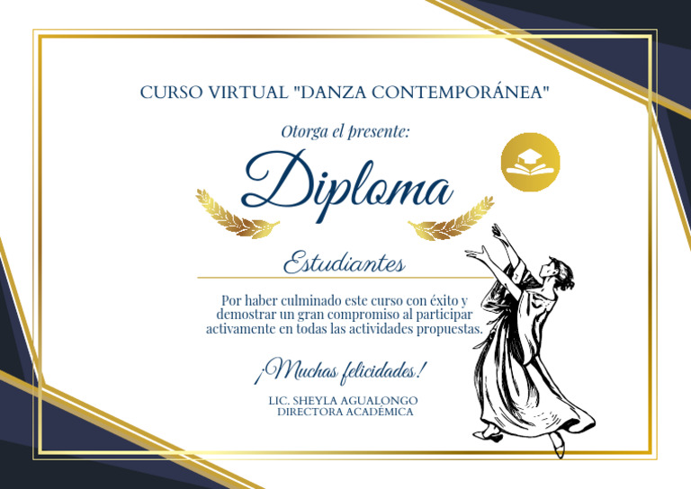 Diploma Danza contemporánea | PDF
