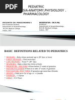 Adult and Paeds Differences | PDF | Respiratory System | Kidney