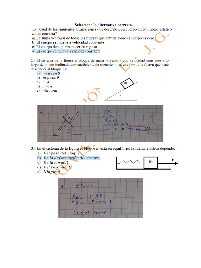 Taller 5 Ejercicios 1 Al 8 | PDF