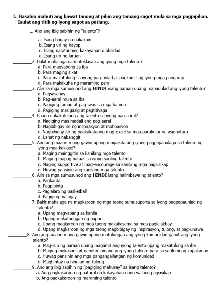 Grade 4 GMRC | PDF