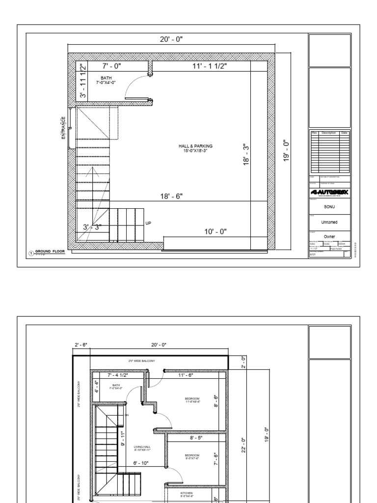 ARCHITECTURAL PLAN | PDF | Technical Drawing