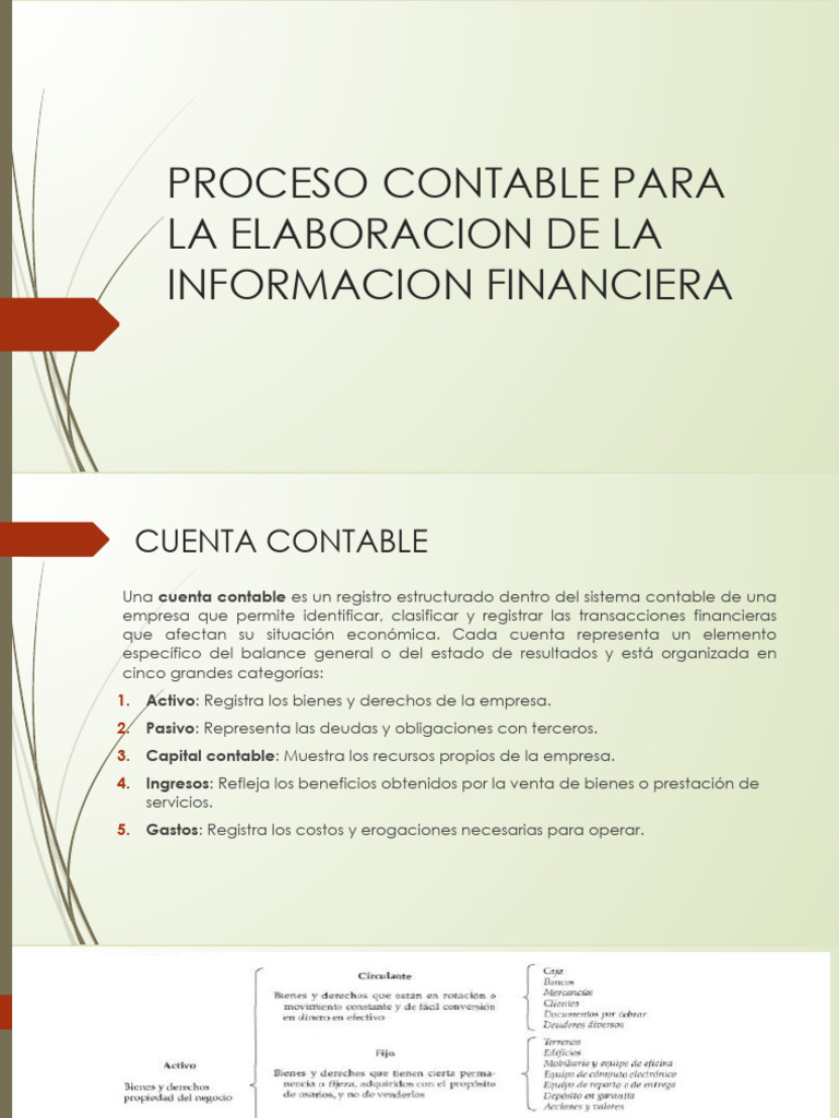 Proceso Contable | PDF | Contabilidad | Economias
