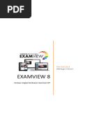 Panduan Instalasi dan Penggunaan ExamView | PDF