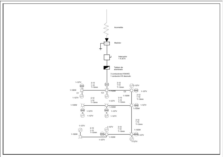 Diagrama Unifilar | PDF