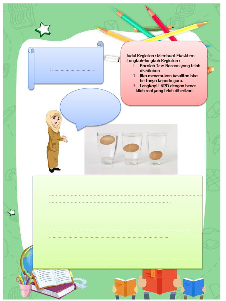 Ekosistem: Percobaan Berat Telur | PDF