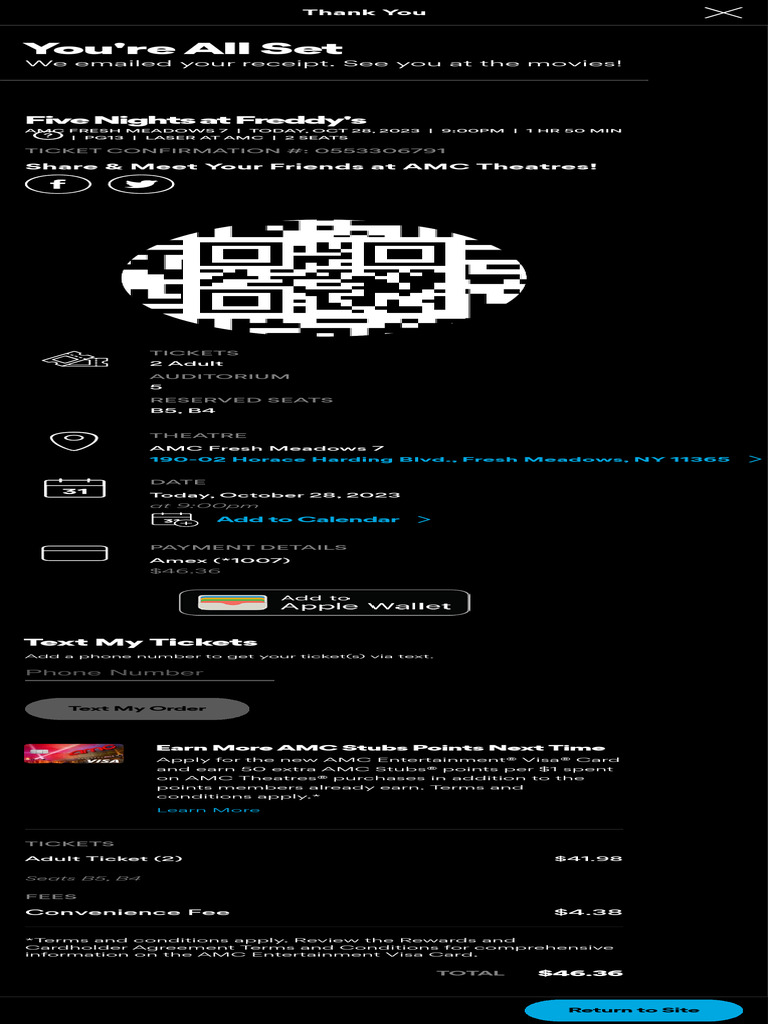 Ticket Confirmation | PDF