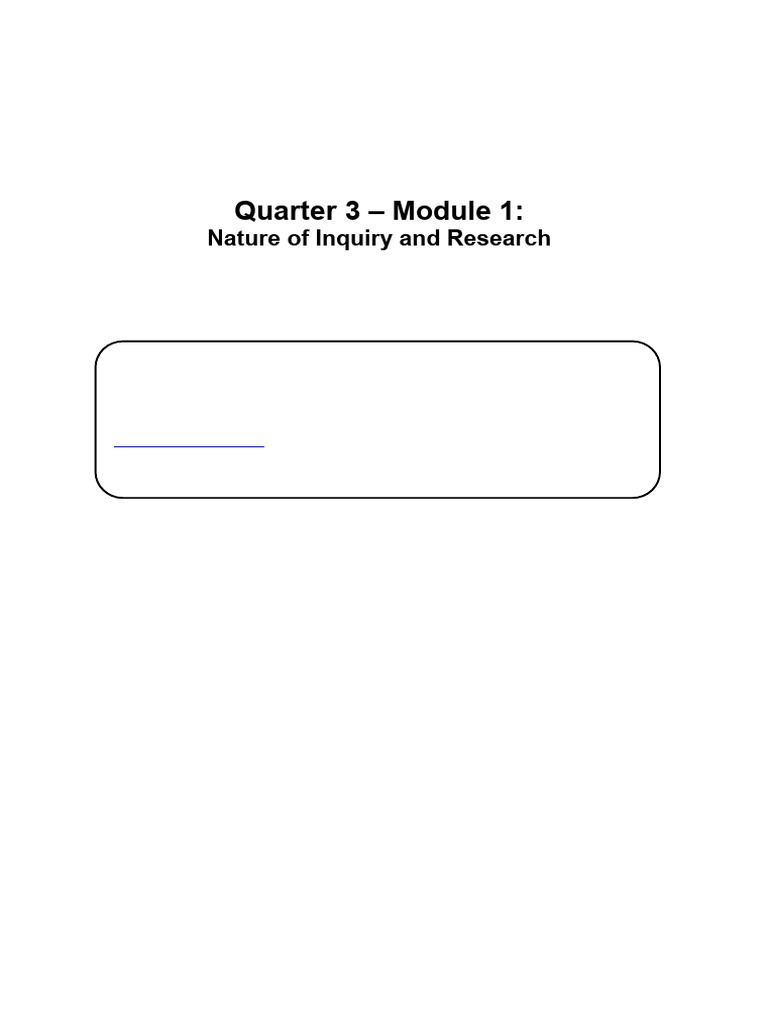 PRACTICAL-RESEARCH-1-MOD-1 | PDF | Qualitative Research | Scientific Method PRACTICAL-RESEARCH-1-MOD-1 | PDF | Qualitative Research | Scientific Method