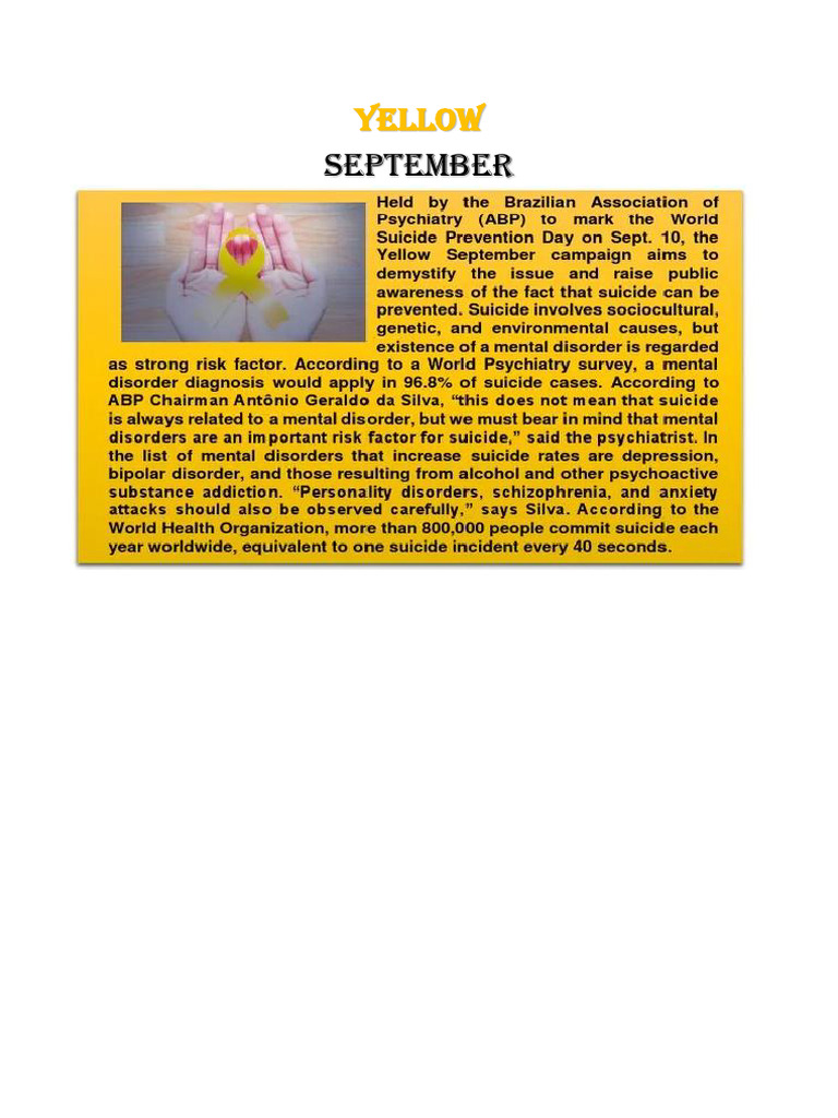 Yellow September | PDF